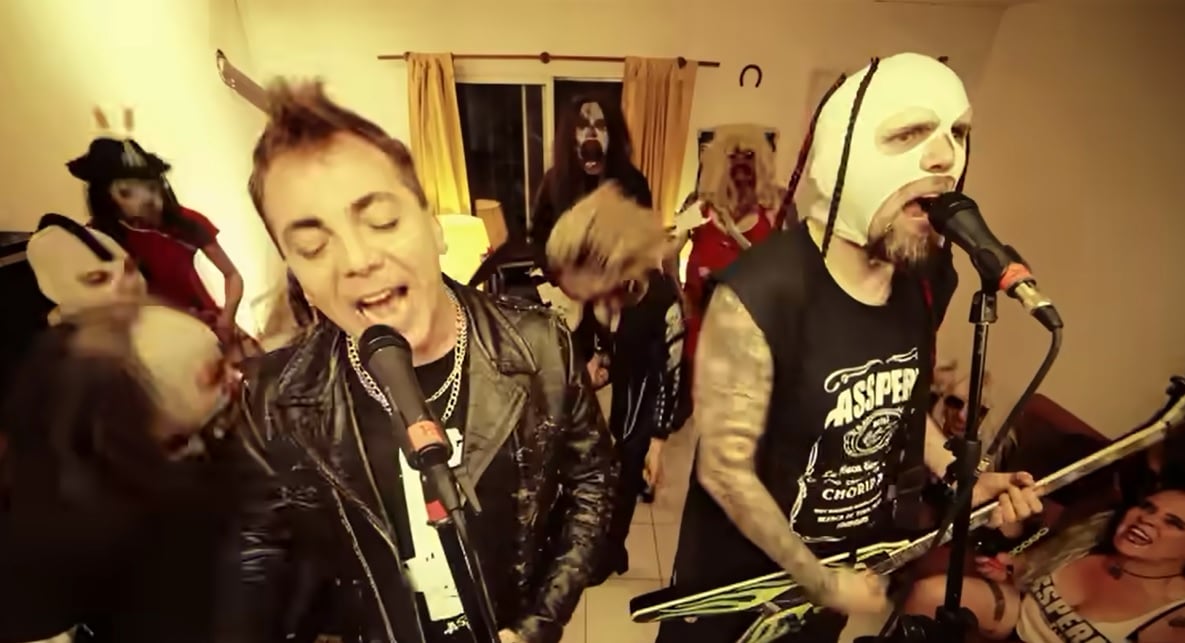 La increíble versión metalera de Cristian Castro con Asspera - GRUPO DERF